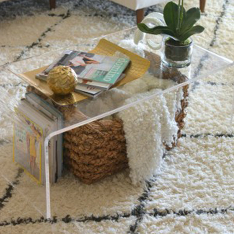 Wayfair acrylic coffee table store